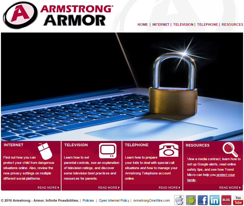 Armstrong Armor: Protect your family online this Summer - Follow The Wire
